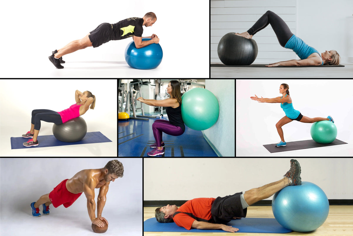 Ball Exercise Workouts For Beginners: 7 Simple Exercises to Get Starte ...
