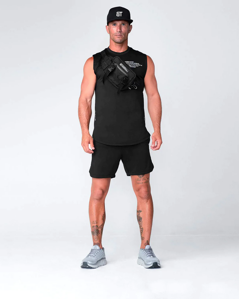 SHKR . Plastic Shaker Bottle - Black – Born Tough